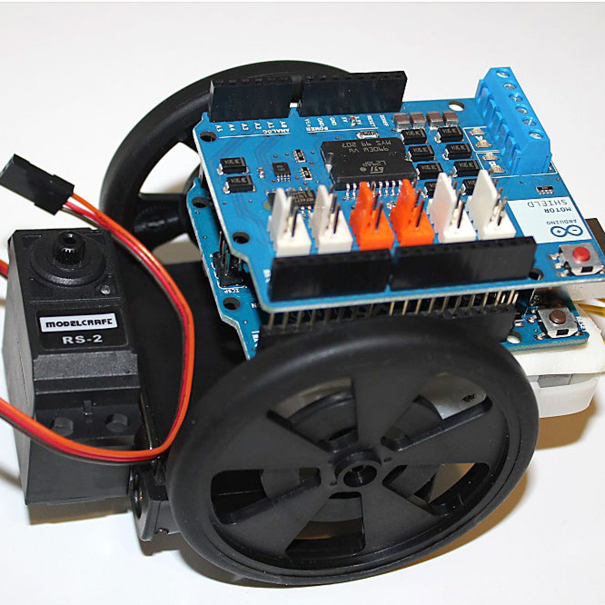 Bauanleitung Arduino Roboter - Mikrocontroller-Elektronik.de