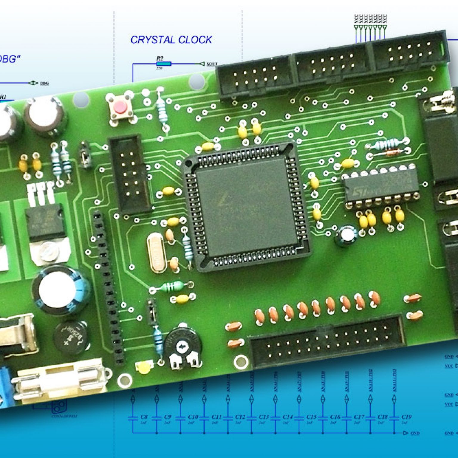 Mikrocontroller Zilog Z8 Encore Schaltung - Mikrocontroller-Elektronik.de