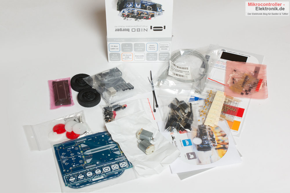 Nibo Burger - Autonomer Roboter Bausatz im Test