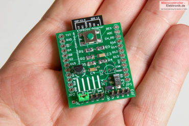 ESP12E-Tutorial und Beispielprojekte wie ESP12E-Adapter