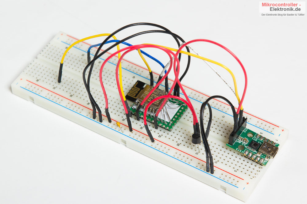 ESP12E-Tutorial und Beispielprojekte wie ESP12E-Adapter