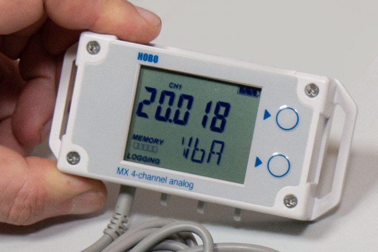 Bluetooth Datenlogger Hobo MX1105 für vielfältige Messungen nutzen