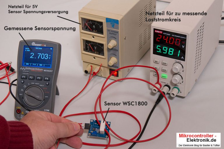 Hohe Ströme mit Hallsensor WCS1600, WCS1700 und WCS1800 überwachen